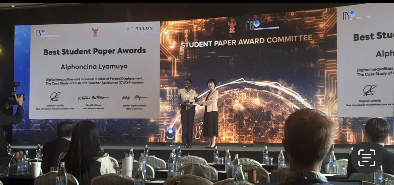 ARNIC Student Wins Best Student Paper Awards at the International Telecommunications Society ...
